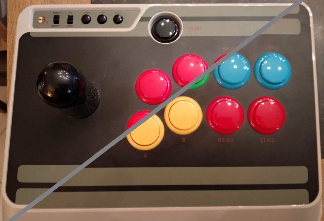 8BitDo Arcade Stick Sanwa Upgrade - Press Start to Stop