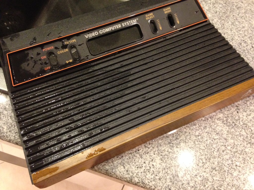 Atari VCS 2600 Composite Video Mod - Press Start to Stop