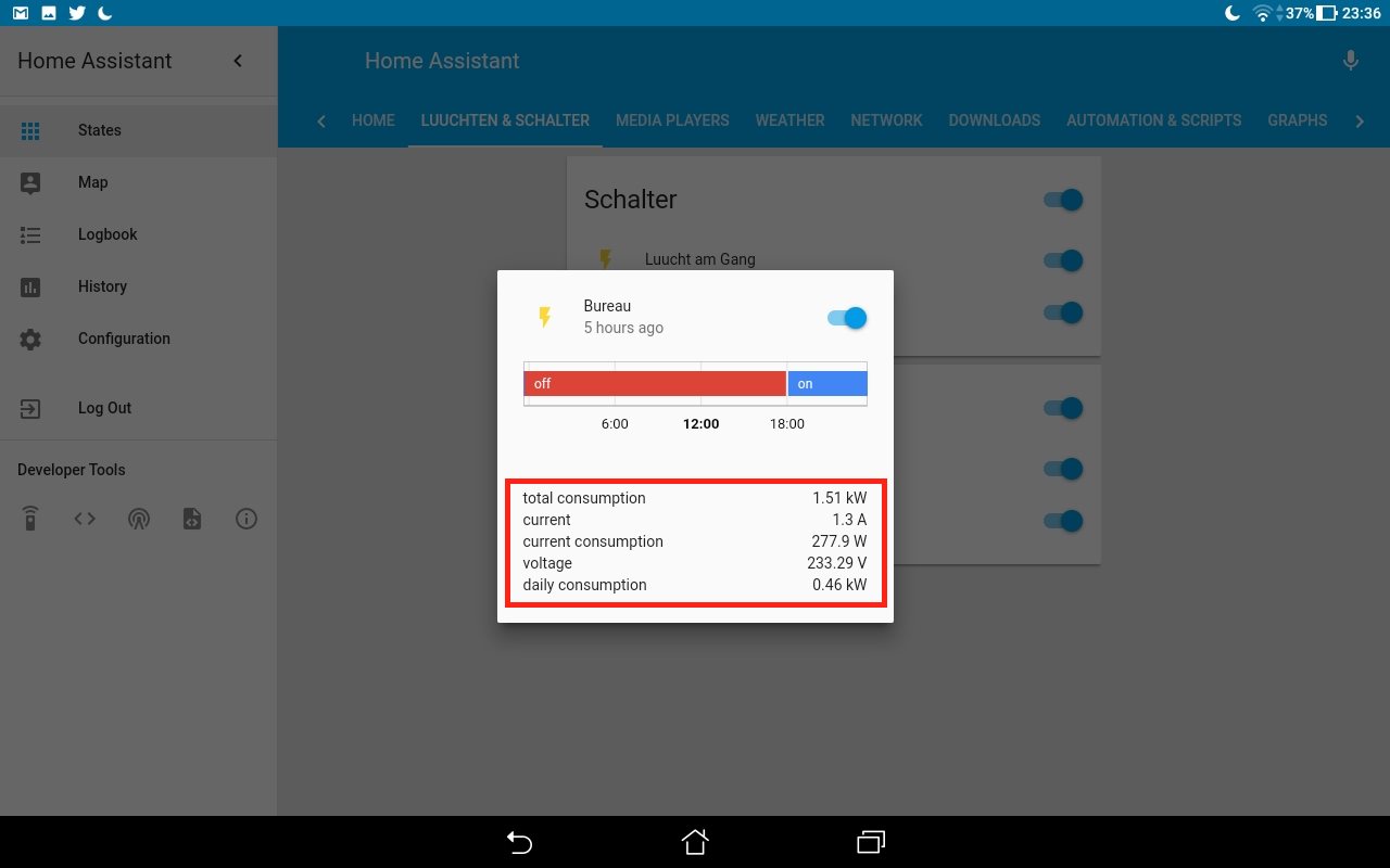 Home Assistant - Plot a Graph with Object's Attributes - Press Start to ...